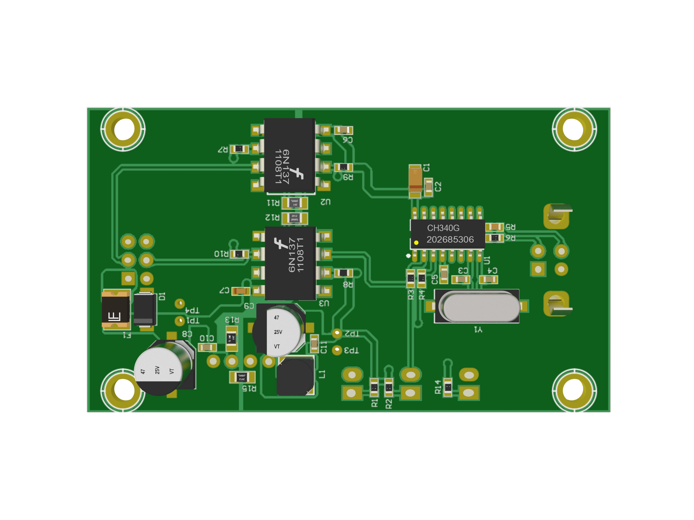 Interface Module : USB TO UART CONVERTER ISOLATED MODULE